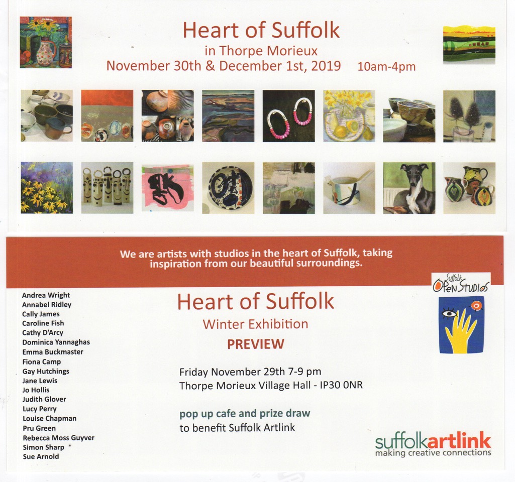 Heart of Suffolk - Winter Exhibition Preview - Thorpe Morieux